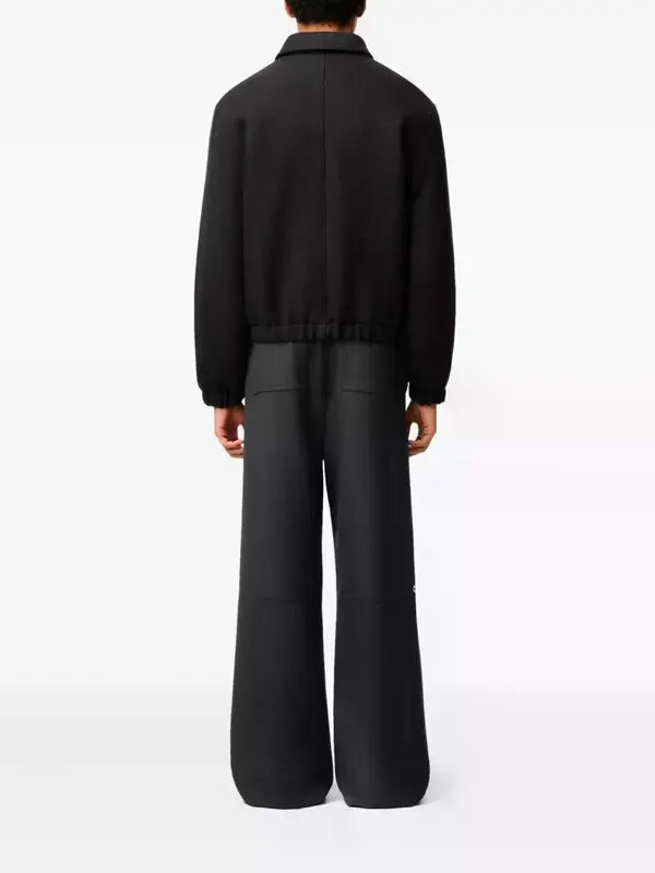 AMI Paris Cotton De Coeur Padded Zipped Jacket