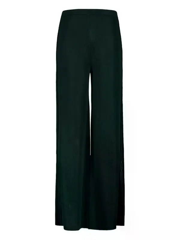 FERRAGAMO Ribbed Side-lace Trousers