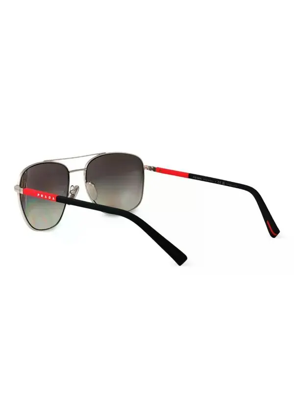 Prada Linea Rossa Metal-frame Sunglasses