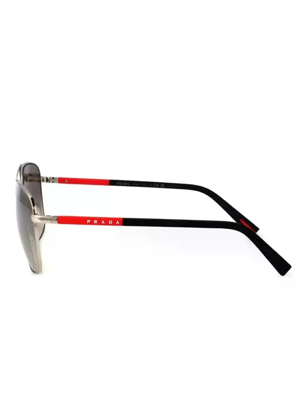 Prada Linea Rossa Metal-frame Sunglasses