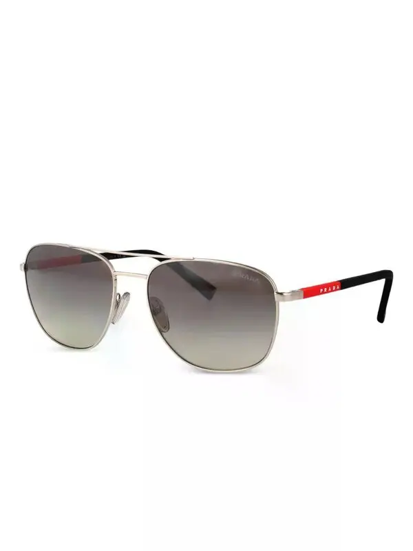 Prada Linea Rossa Metal-frame Sunglasses