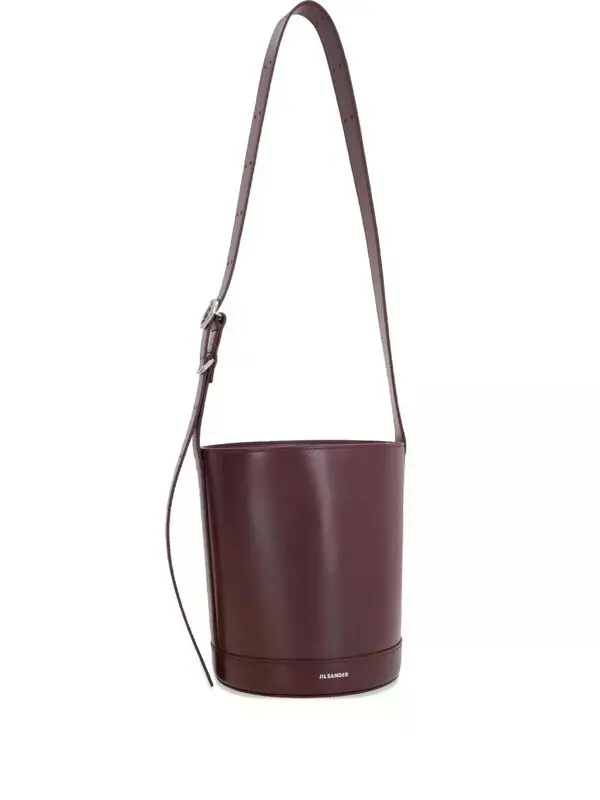 JIL SANDER Cannolo Bucket Bag - Purple