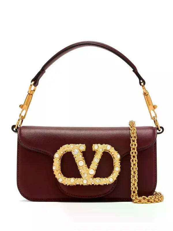 Valentino Garavani Locò Shoulder Bag - Red