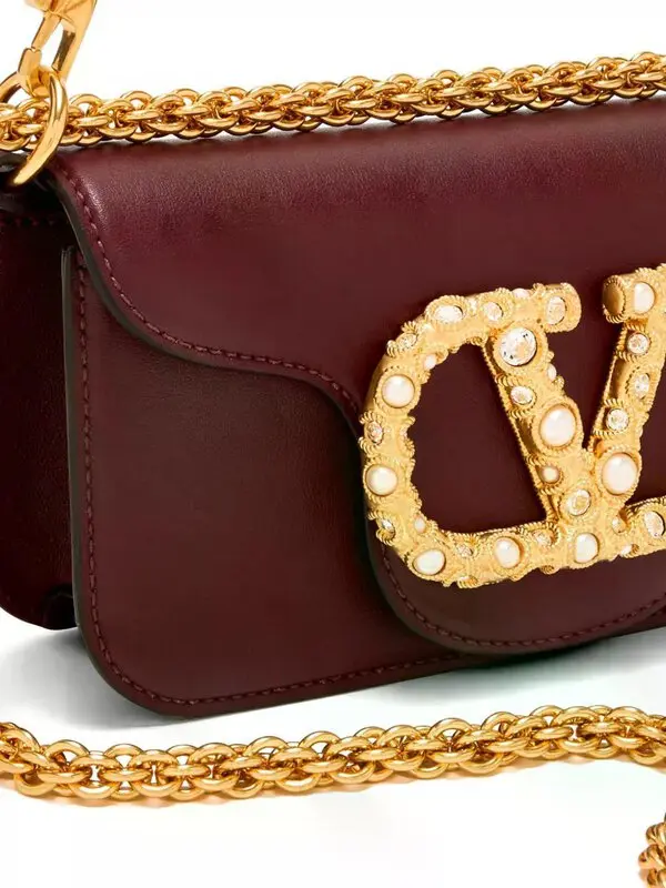 Valentino Garavani Locò Shoulder Bag - Red