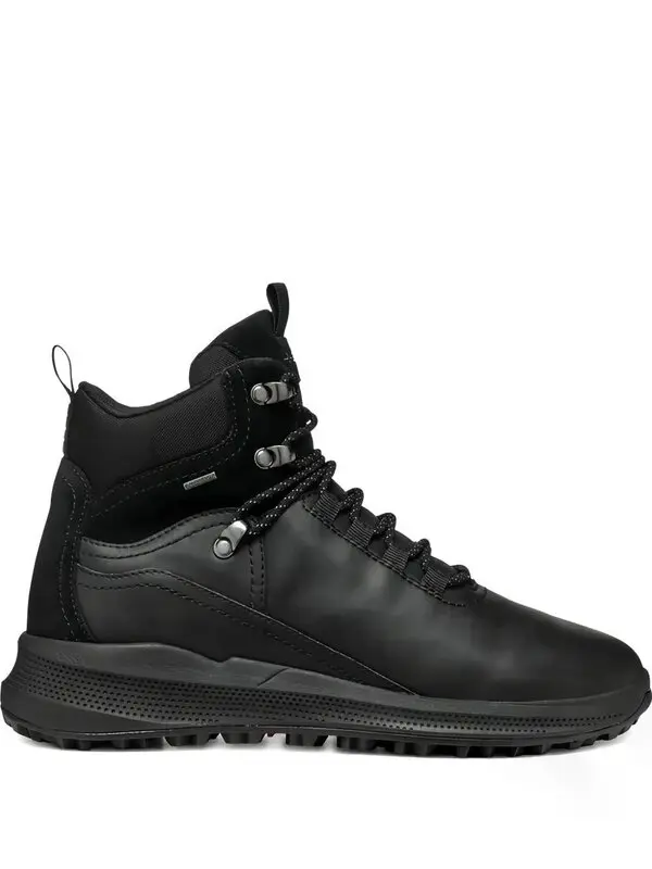 Geox Lace-up Leather Boots