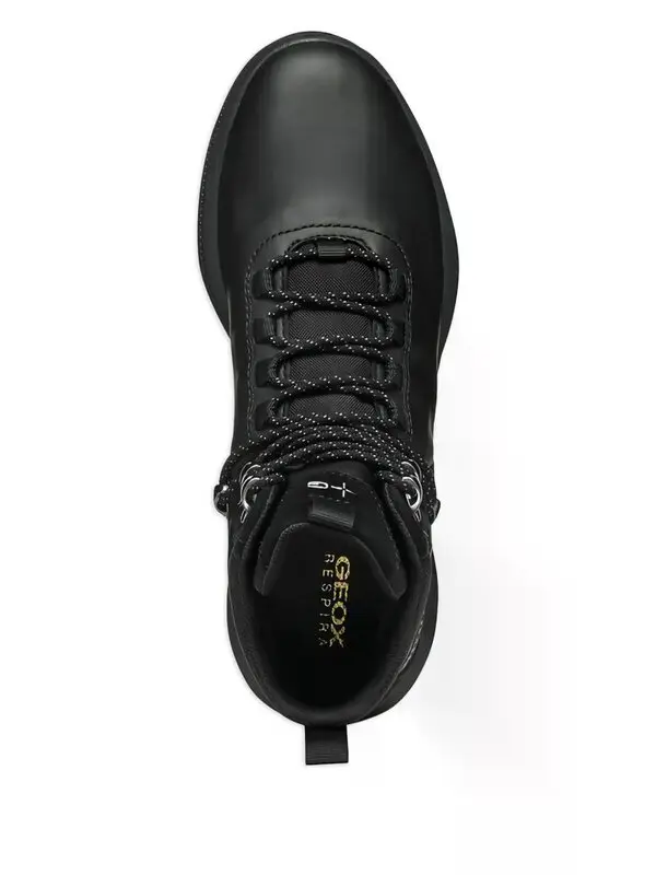 Geox Lace-up Leather Boots