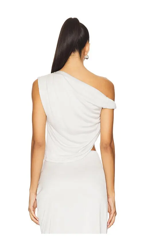 LAMARQUE Evonne Top - Metallic Silver