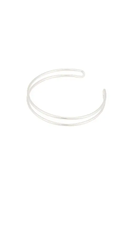 Jenny Bird Yaya Arm Cuff - Metallic Silver