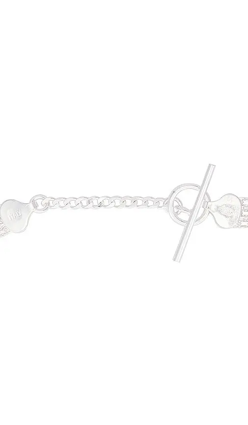 LOREN STEWART Chainmail Necklace - Metallic Silver
