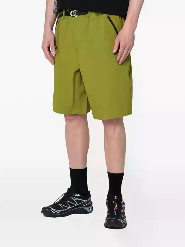 PURPLE MOUNTAIN OBSERVATOR Belted Zip-pocket Shorts