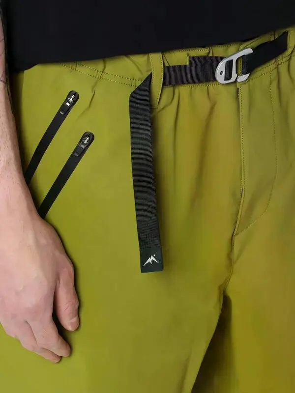 PURPLE MOUNTAIN OBSERVATOR Belted Zip-pocket Shorts