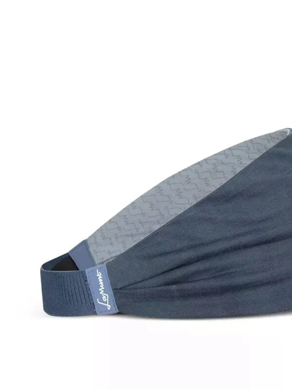 LAMUNT Reversible Monogram Headband