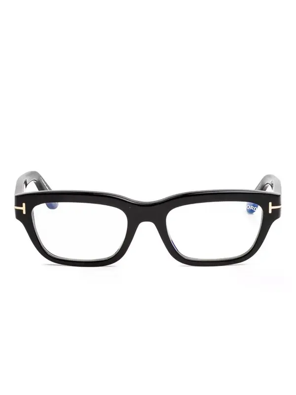 TOM FORD Rectangle-frame Glasses - Black