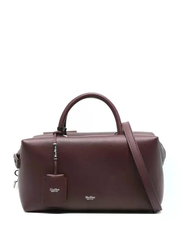 Max Mara Zip-fastening Leather Tote Bag - Red