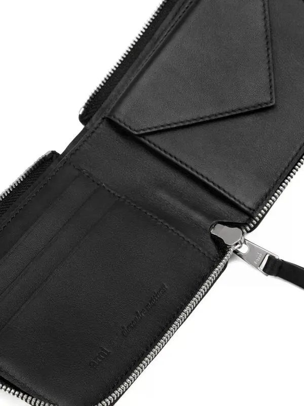 Ami De Coeur Compact Leather Wallet