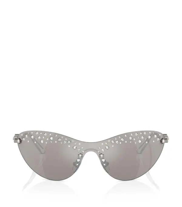 SWAROVSKI Steel Sk7023 Sunglasses - Grey