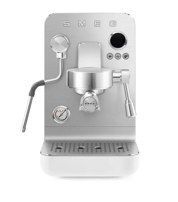 SMEG Emc02whmuk Mini Pro Espresso Machine - White