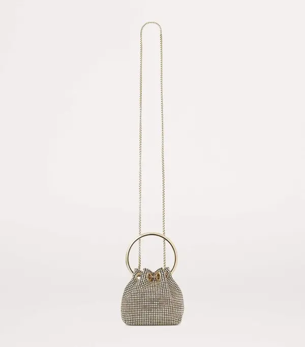 JIMMY CHOO Bon Bon Top-handle Bag - Gold