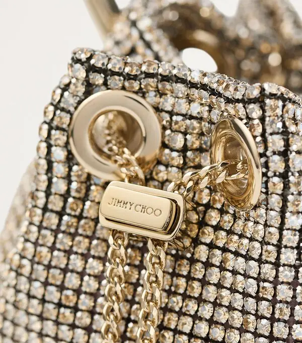 JIMMY CHOO Bon Bon Top-handle Bag - Gold