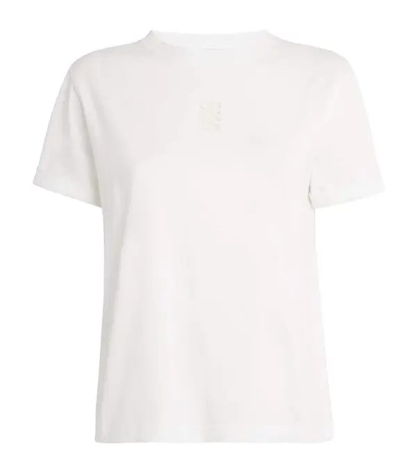 Sandro Cotton Monogram T-shirt