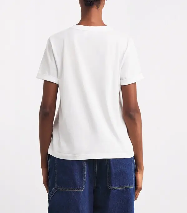 Sandro Cotton Monogram T-shirt