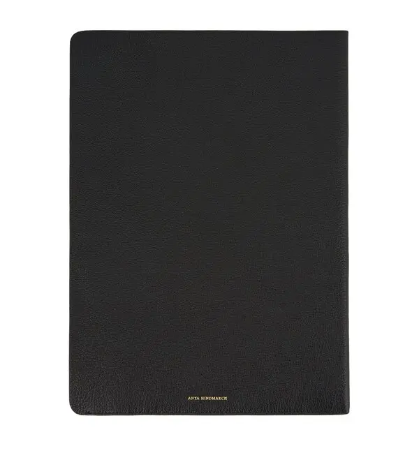 ANYA HINDMARCH Leather A4 Eyes Document Holder