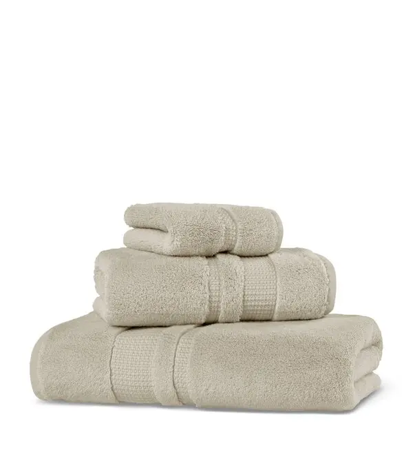 HAMAM Cotton Pera Bath Towel - Neutral