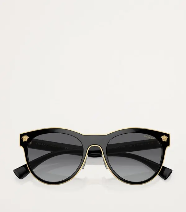 Versace Metal 0ve2198 Sunglasses - Black