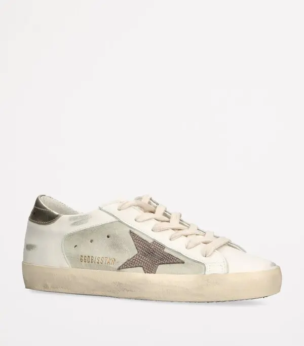 GOLDEN GOOSE Super Star Suede Low-top Sneakers