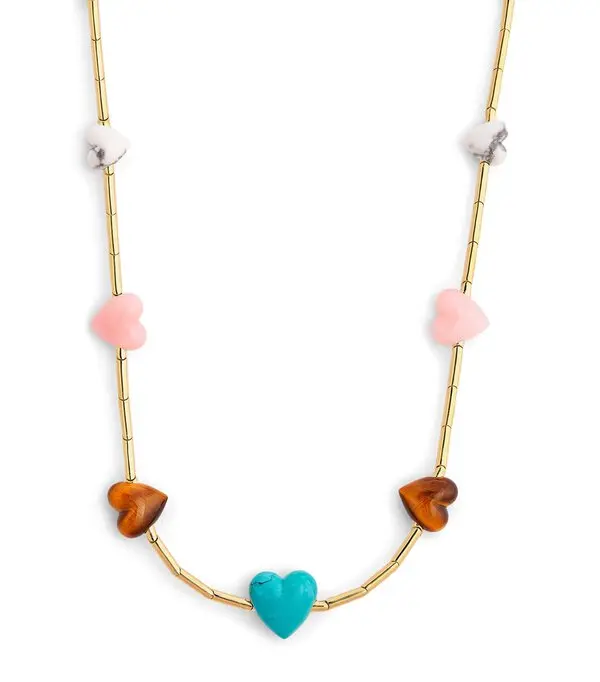 EMILY P. WHEELER Yellow Heart Canyon Necklace - Gold