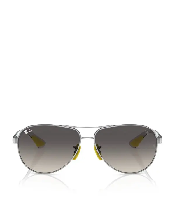 Ray-ban Metal Aviator Sunglasses - Silver