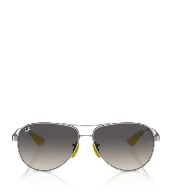 Ray-ban Metal Aviator Sunglasses - Silver