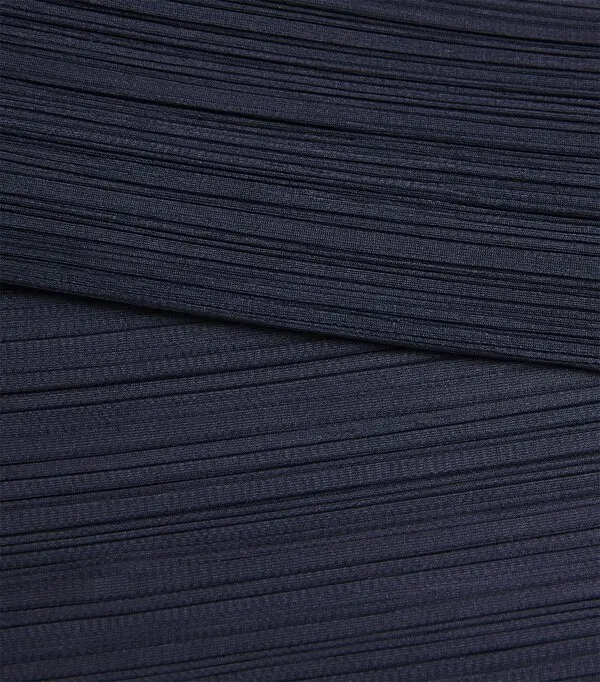 Issey Miyake Midi Dress - Navy