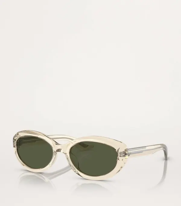 Oliver Spencer X Khaite 1969c Sunglasses - Beige