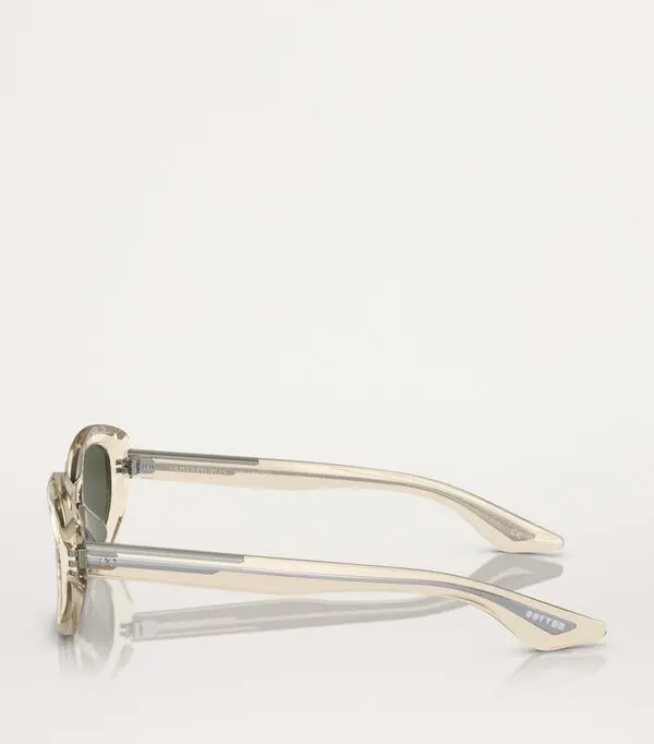 Oliver Spencer X Khaite 1969c Sunglasses - Beige