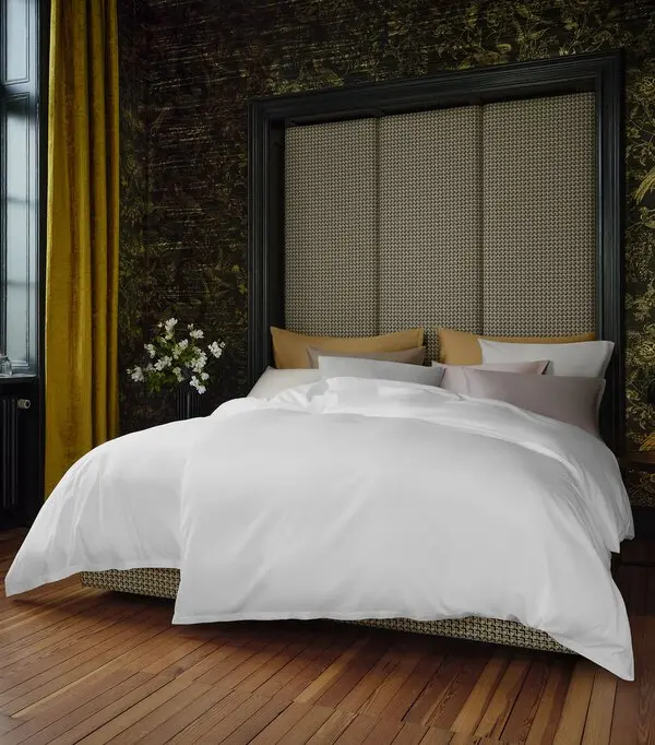 SCHLOSSBERG Cotton Sateen Noblesse Uni King Fitted Sheet