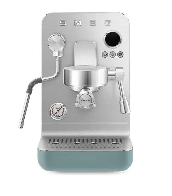 SMEG Emc02egmuk Mini Pro Espresso Machine - Green