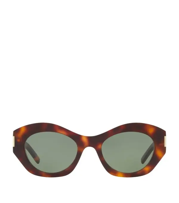 Saint Laurent Acetate Sunglasses - Brown