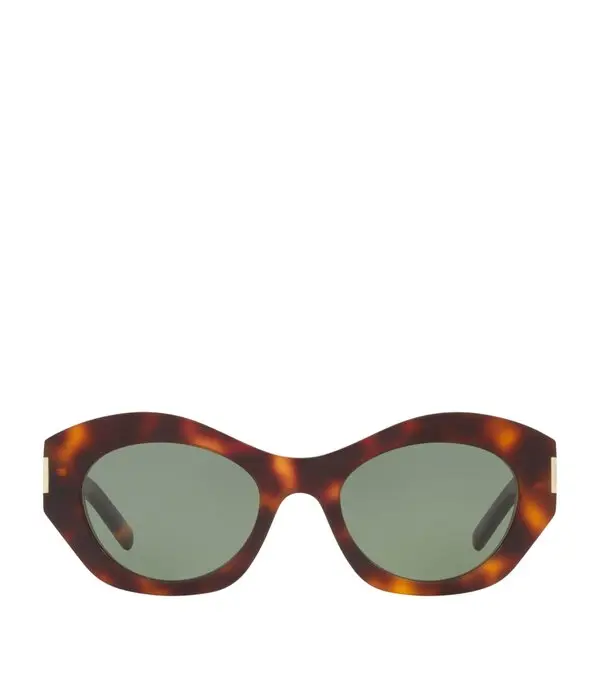 Saint Laurent Acetate Sunglasses - Brown