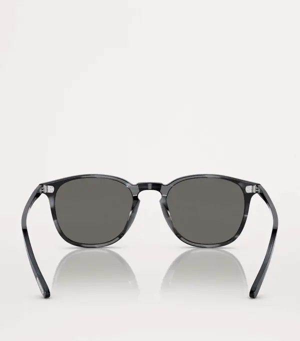 Oliver Spencer Round Frame Sunglasses - Blue