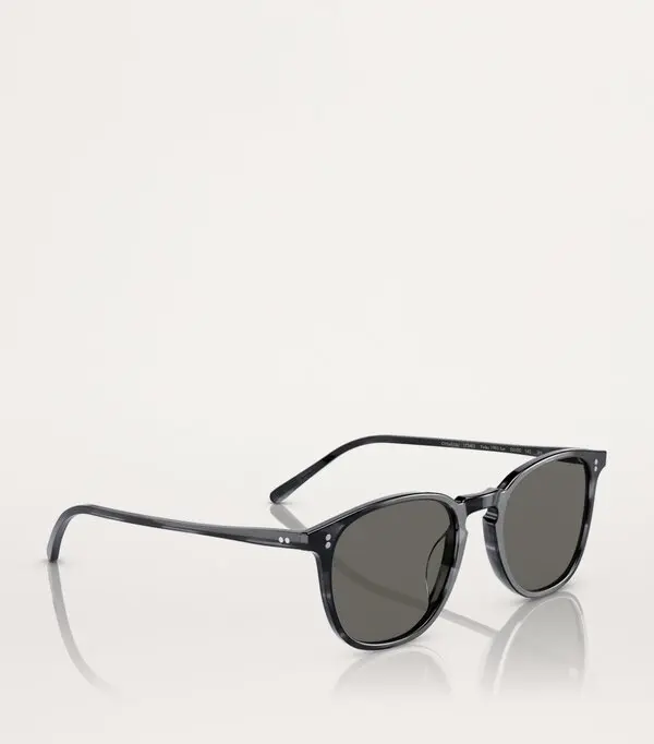 Oliver Spencer Round Frame Sunglasses - Blue