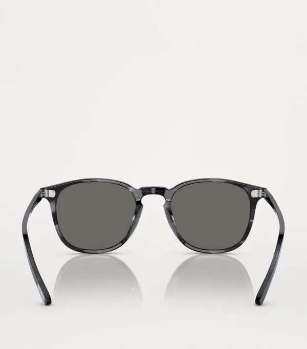 Oliver Spencer Round Frame Sunglasses - Blue