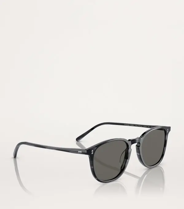 Oliver Spencer Round Frame Sunglasses - Blue