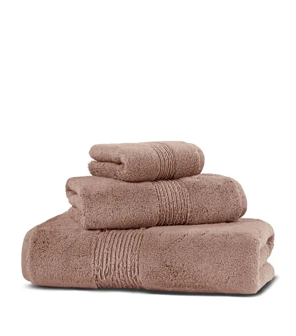 HAMAM Organic Cotton Galata Face Cloth - Pink