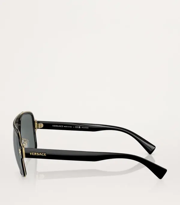 Versace Metal Ve2199 Sunglasses - Black
