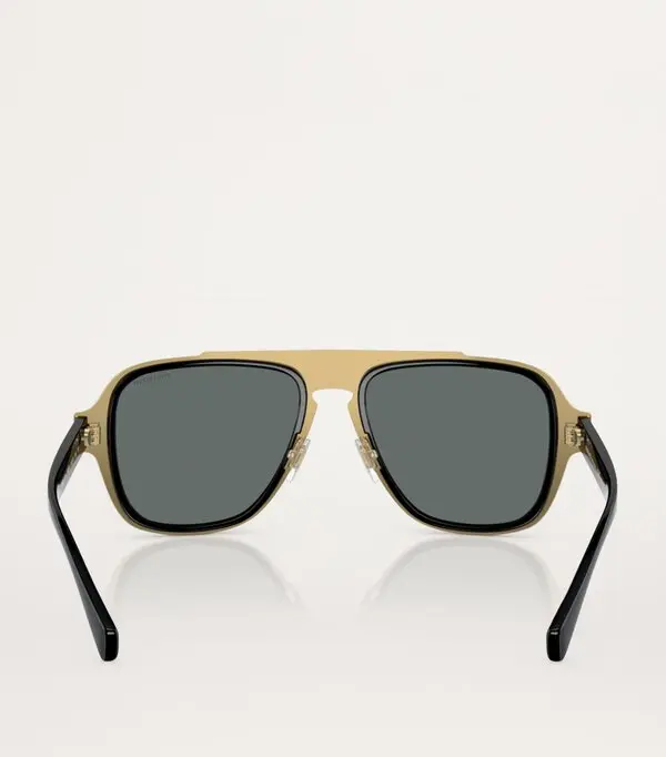 Versace Metal Ve2199 Sunglasses - Black