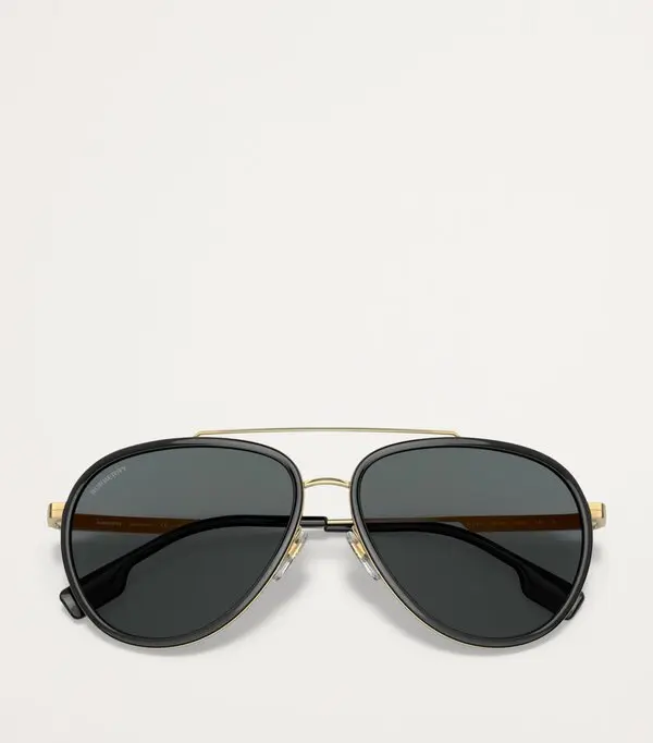 Burberry Metal 0be3125 Sunglasses - Gold