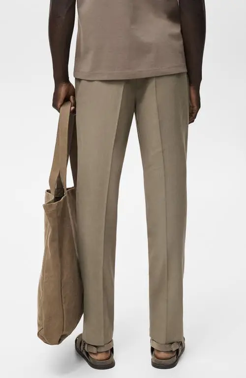 Mango Tapered Crop Chinos