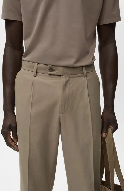 Mango Tapered Crop Chinos