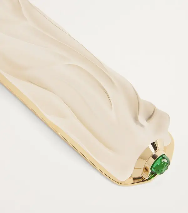 Lalique X Irma Orenstein Crystal Mezuzah Statue